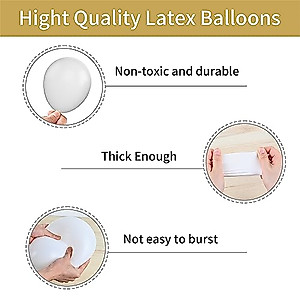 Paready Black Silver Balloons, Black White Party Balloons 12 Inch Metallic Silver and Black White Latex Balloons Silver Black Helium Balloons for Boys Birthday Party Baby Shower Wedding Graduation