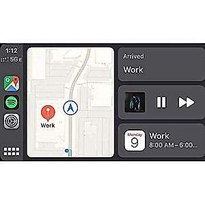 Alpine iLX-W650 7" Mechless Bluetooth Car Receiver Deck and Voxx HD Wide Angle Backup Camera Bundle. Android and iPhone Integration for Android Audio, Apple Car Play, and Streaming Music Apps