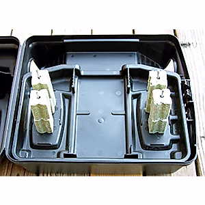 Tomcat Titan Rodent Bait Station | Commercial Grade Pest Control | Run Traps and Bait in Tandem | No Additional Securing Required