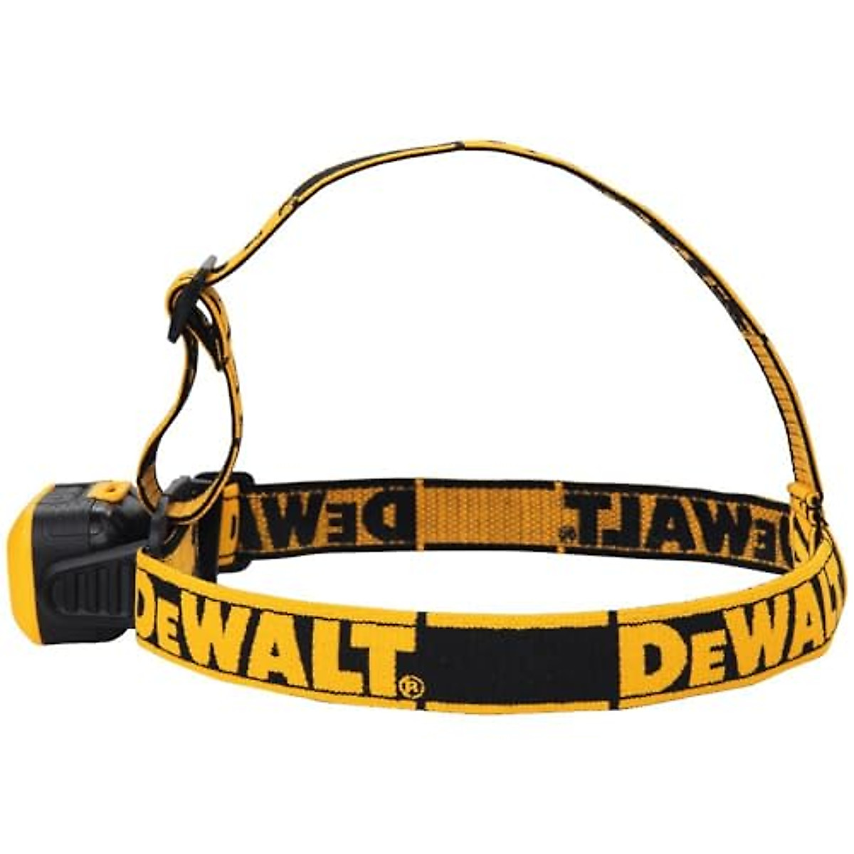 DEWALT Headlamp for Jobsite, 200 Lumen (DWHT81424), Yellow