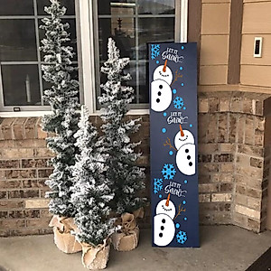 Christmas Stencils for Painting on Wood Large Xmas Merry Christmas Stencil Reusable for Paint Crafts Wall Porch Sign Glass Fabric Door (12 Christmas Sign 1)