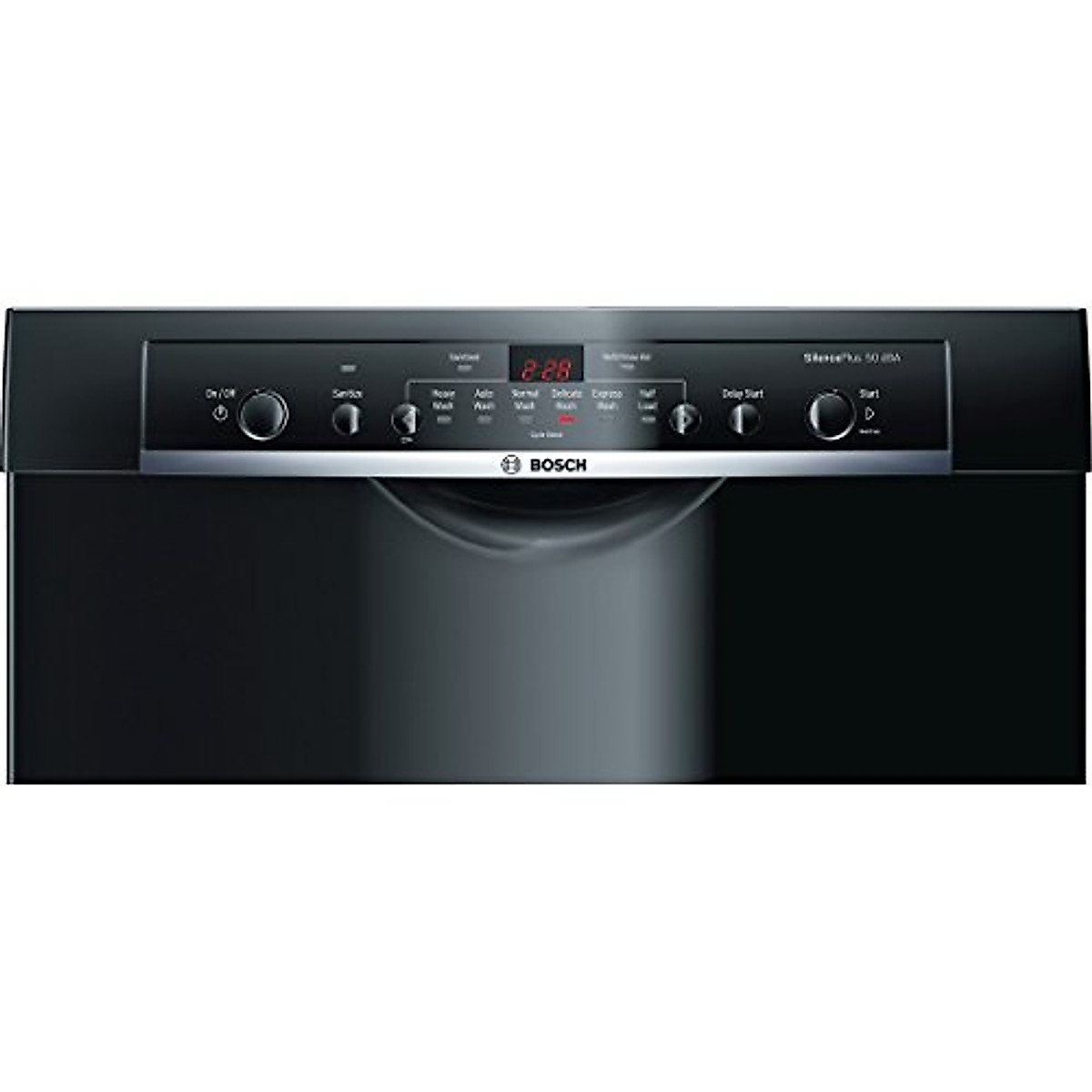 Bosch SHE3AR76UC Ascenta 24" Black Full Console Dishwasher - Energy Star