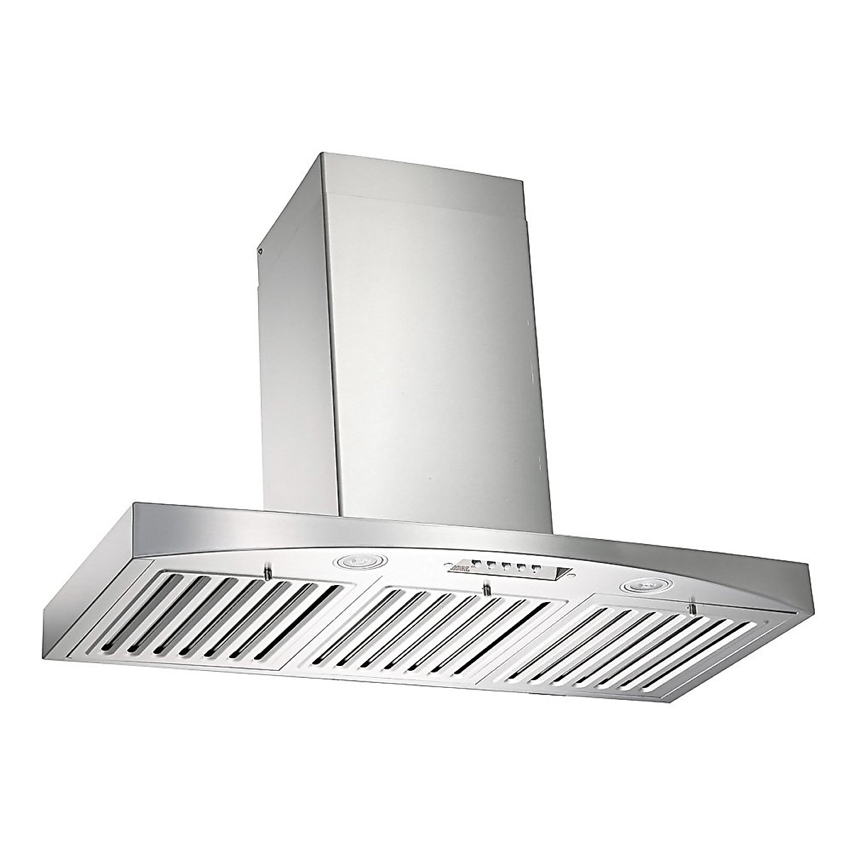 KOBE RA3836SQB-WM-5 Deluxe 36" Wall Mount Range Hood, 3-Speed, 700 CFM, LED Lights, Baffle Filters, Stainless steel