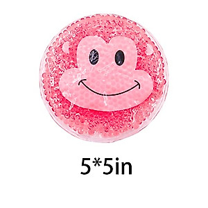 Boo Boo Gel Ice Packs, Kids Ice Packs, Hot Cold Kids Ice Pack, Cold Pack, Cold Therapy and Pain Relief for Minor Cuts, Pain Relief for Kids Injuries, Reusable Gel Ice Packs (4 pcs 5 * 5 inch)