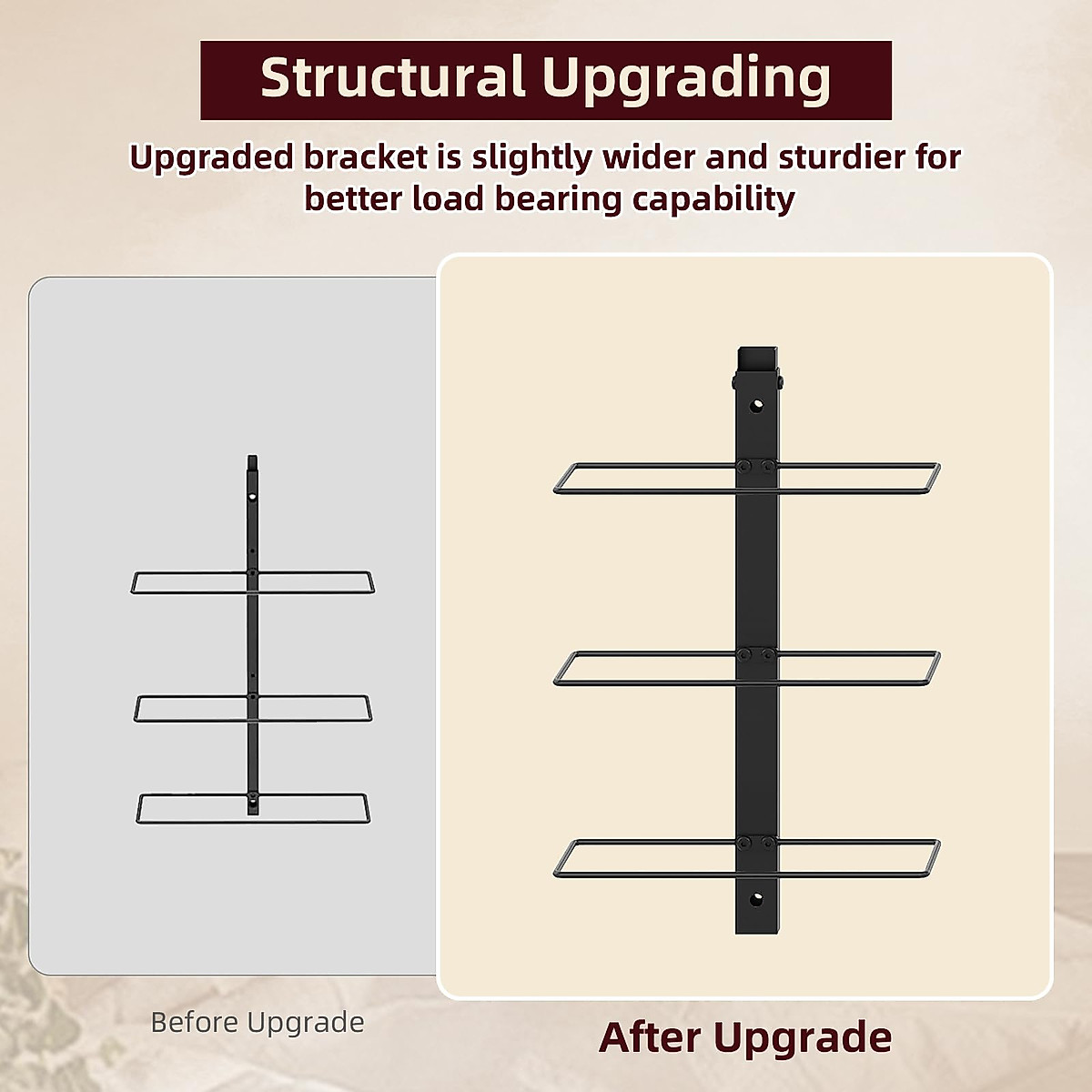 12 Bottle Wall Mounted Wine Rack, Adjustable Tier Wall Hanging Wine Holder Towel Rack, Detachable Wine Storage Organizer Used As One or Four, for Kitchen, Pantry, Dining Room, Bar, Wine Cellar