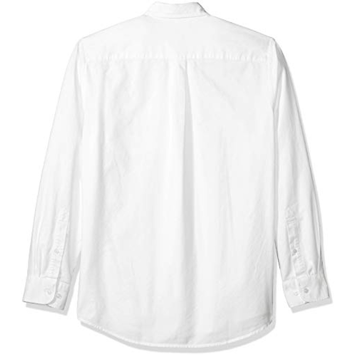 Amazon Essentials Men's Regular-Fit Long-Sleeve Pocket Stretch Oxford Shirt (Available in Big & Tall), White, 3X-Large Big Tall