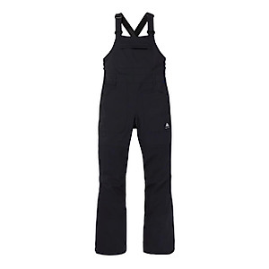Burton Womens Avalon Bib Pant, True Black New, X-Large