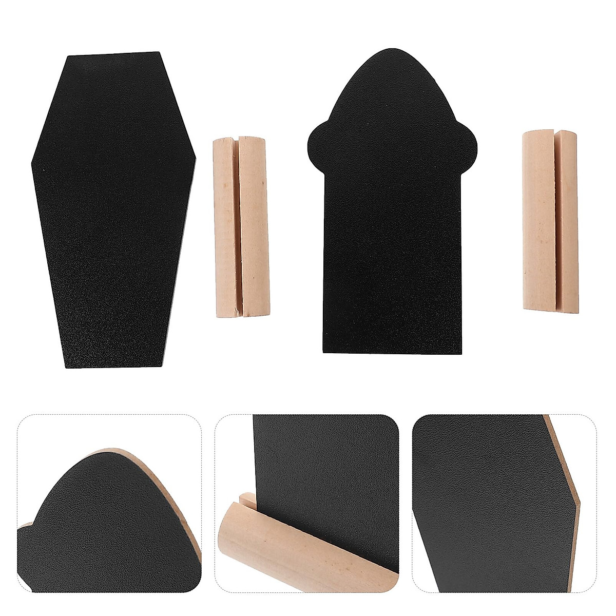 Cabilock 2pcs Drawing Blackboards Boards for Restaurant Desktop Boards Message Chalkboards Message Boards Multifunctional Blackboards Writing Boards Mini Blackboards
