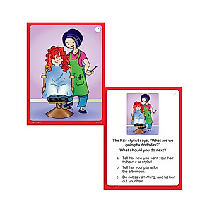 Super Duper Publications | Look, Listen & Infer Fun Deck Flash Cards | Educational Learning Resource for Children