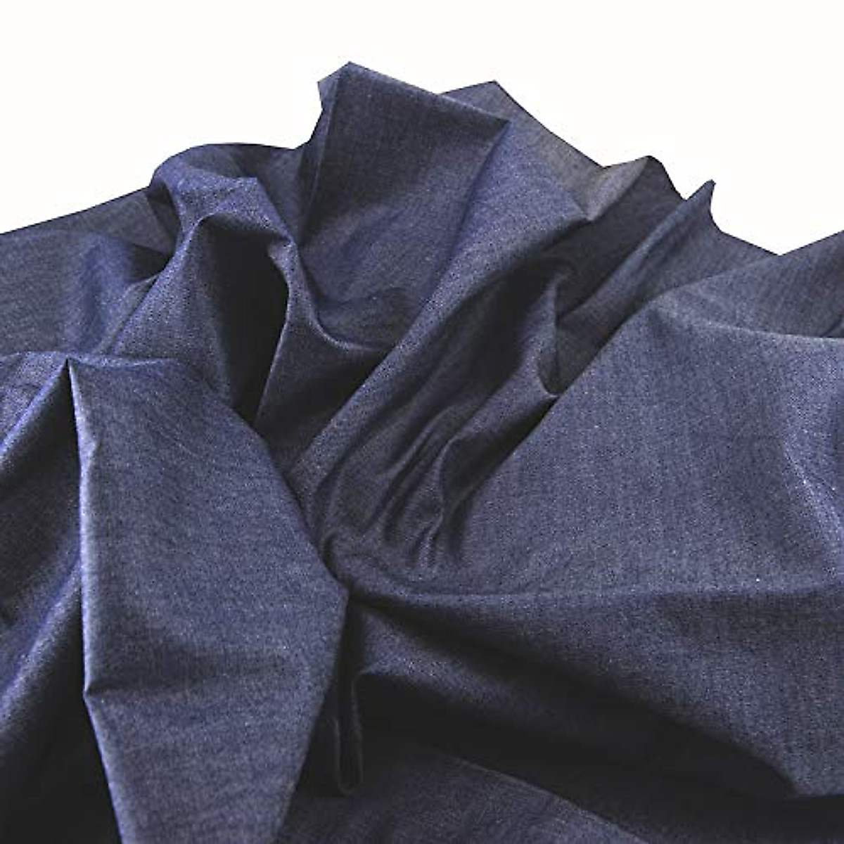 4.9 oz Denim Fabric,DIY for Sewing Crafting 60" by The Yard Dark Indigo Rose Flavor