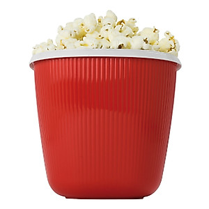 Snips, 6-Cup Microwave Popcorn Popper, Red