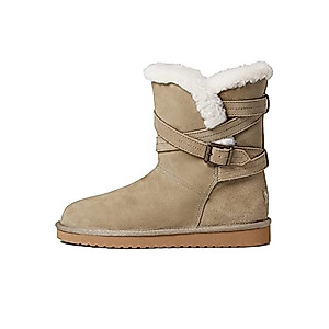 Koolaburra by UGG Women's DELENE Short Fashion Boot, Dune, 9