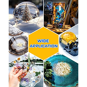 INCLY Deep Pour Epoxy Resin, 0.75 GL Epoxy Resin Kit for 2 to 4'' Pour Molds Craft, High Gloss & Bubbles Free & Crystal Clear Casting Resin Supplies for River Table, Wood Filler, Bar Top, 2 : 1 Mix