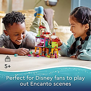 LEGO Disney The Madrigal House 43202 Building Toy, Dollhouse with Mini-Doll Figures, Disney’s Encanto Gifts for 6 Plus Year Old Kids, Girls & Boys