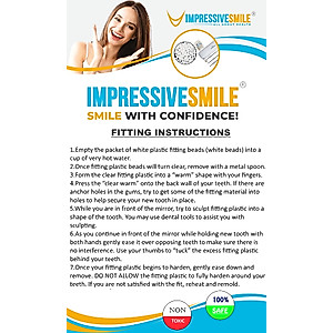 Impressive Smile Patient Trusted Temporary Tooth Replacement System