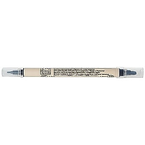 Zig Memory System Calligraphy Dual Tip Marker, Pure Black Pack of 6 (MS3400-010)