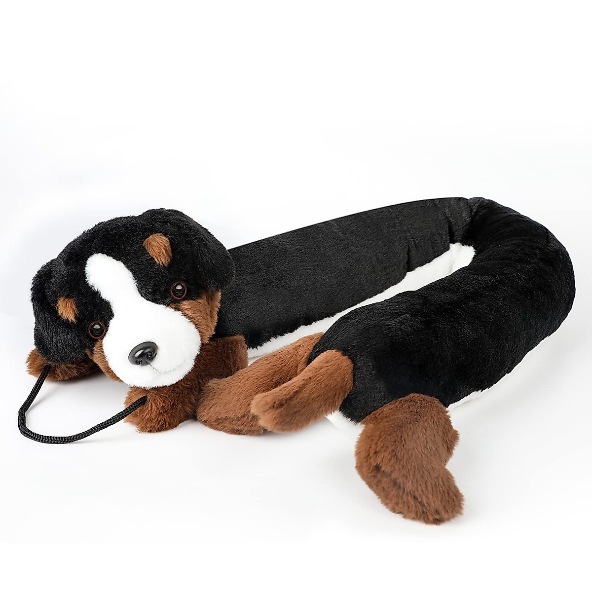 fowong Door Draft Stopper 36inch, Decorative Bernese Dog Noise Blocker for Bottom of Door Seal Gap Dust Proof Door Stopper Save Energy Door Guard