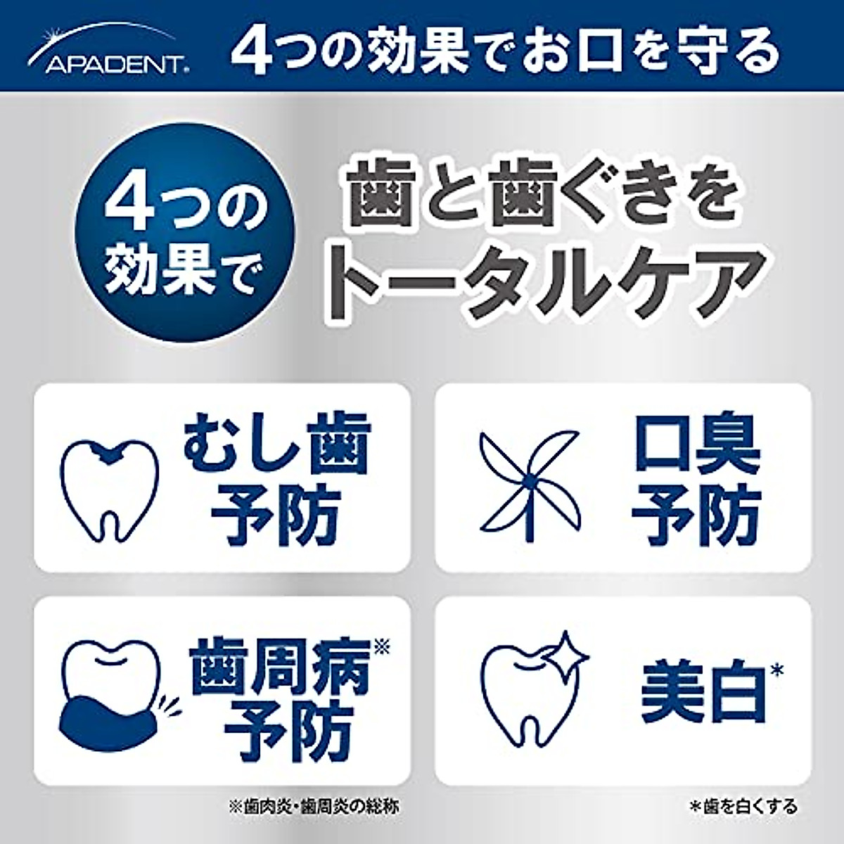 APADENT Total Care Toothpaste 120g (Japan Import)