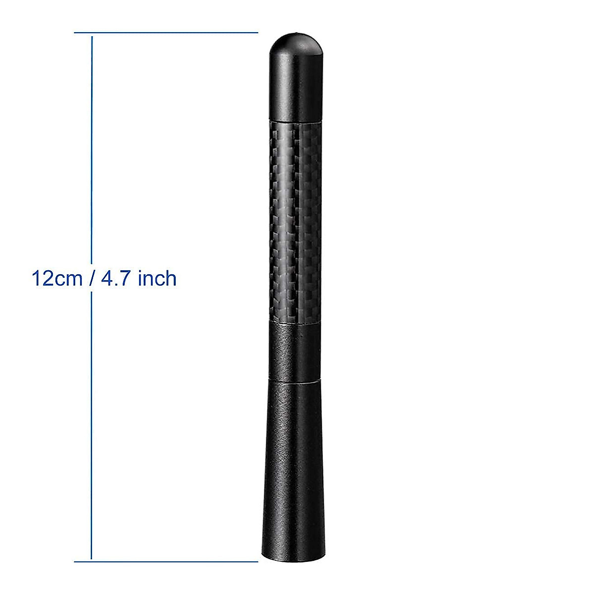 Bingfu Car Radio Antenna Mast Carbon Fiber Truck Antenna Replacement for Ford F150 Raptor F250 F350 F450 Super Duty, Dodge RAM 1500 2500 3500, Toyota, Nissan, Jeep
