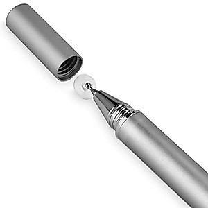 BoxWave Stylus Pen Compatible with Xerox Altalink B8145 - FineTouch Capacitive Stylus, Super Precise Stylus Pen for Xerox Altalink B8145 - Metallic Silver