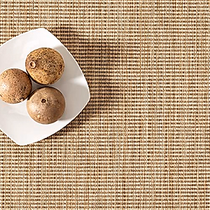 nuLOOM Easy-Jute Nakia Solid Indoor/Outdoor Area Rug, 5' x 8', Natural