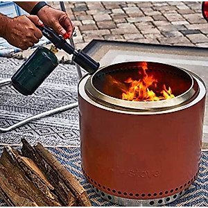 POWERFUL SearPro Charcoal Torch Lighter - Cooking Gadgets - Sous Vide - Cooking Torch - Culinary Kitchen Torch - Flamethrower Meater Gun Lighter - BBQ Propane Torch - Chef Blow Torch Tank Not Included
