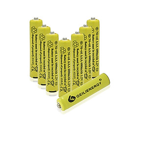 GEILIENERGY 20 Pack NiCd AA Rechargeable Batteries for Solar Lights with 8 Pack NiCd AAA Rechargeable Batteries for Solar Lights