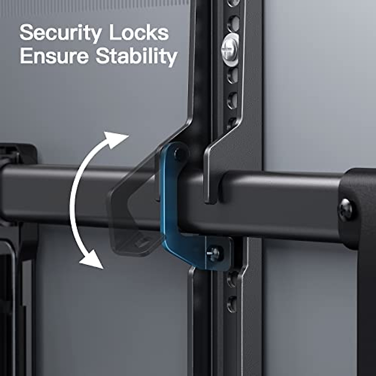 PERLESMITH Full Motion TV Wall Mount for 37-75 inch TVs, TV Mount with Smooth Swivel, Tilt, Extension, Dual Articulating Arms, Holds up to 100 lbs, Max VESA 600x400mm, 16" Wood Studs, PSLF10