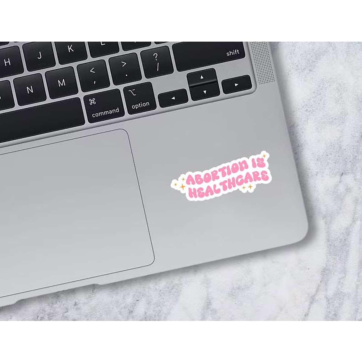 Miraki Abortion is Healthcare Sticker, Women's Rights Sticker, Feminist Sticker, Water Assitant Die-Cut Vinyl Stickers Decals for Laptop Phone Kindle Journal Water Bottles, Sticker for Women