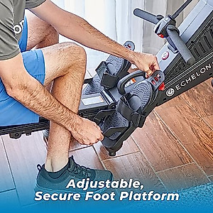 Echelon Row S, + 30-Day Free Echelon Membership, 22in Screen, Indoor Rowing Machine, Rower for Home Gym, Live and On-Demand Classes, Total Body Workout, Low Impact, (Renewed Premium)