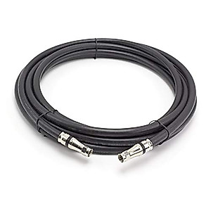 THE CIMPLE CO 3 Feet - RG-11 Coaxial Cable F Type Cable High Definition with RG11 Coax Compression Connectors - (Black)