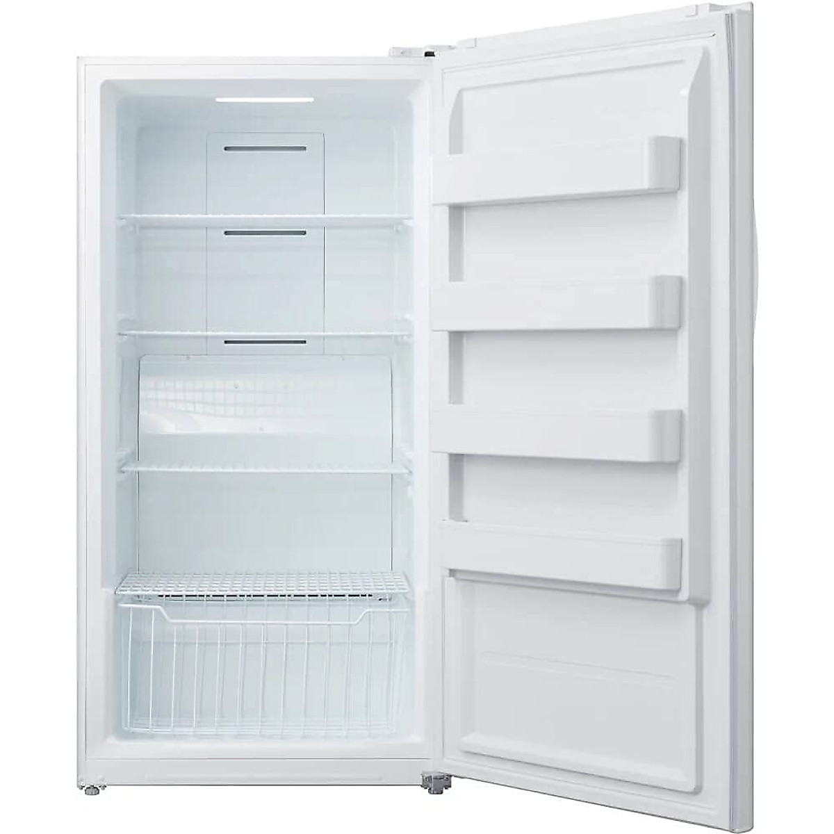 Midea 17-cu. ft. Upright Convertible Freezer in White