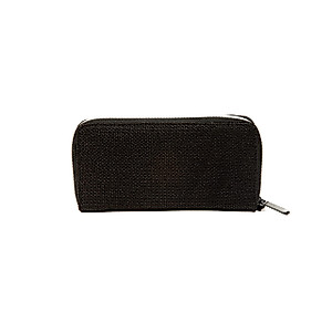 DIME BAGS Wristlet Wallet - RFID-Blocking Carrying Case with Secure Zipper and Wristlet Loop (Black)