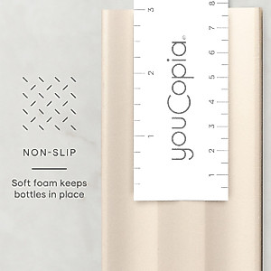 YouCopia SpiceLiner Spice Drawer Liner, 10ft Roll, Sandstone