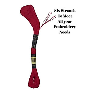 UMC STAG 12 Pieces | Premium Embroidery Thread | 100% Egyptian Cotton Premium Skeins | Cross Stitch Embroidery Floss | Oeko TEX Certified Stranded Cotton (Variegated Tones)