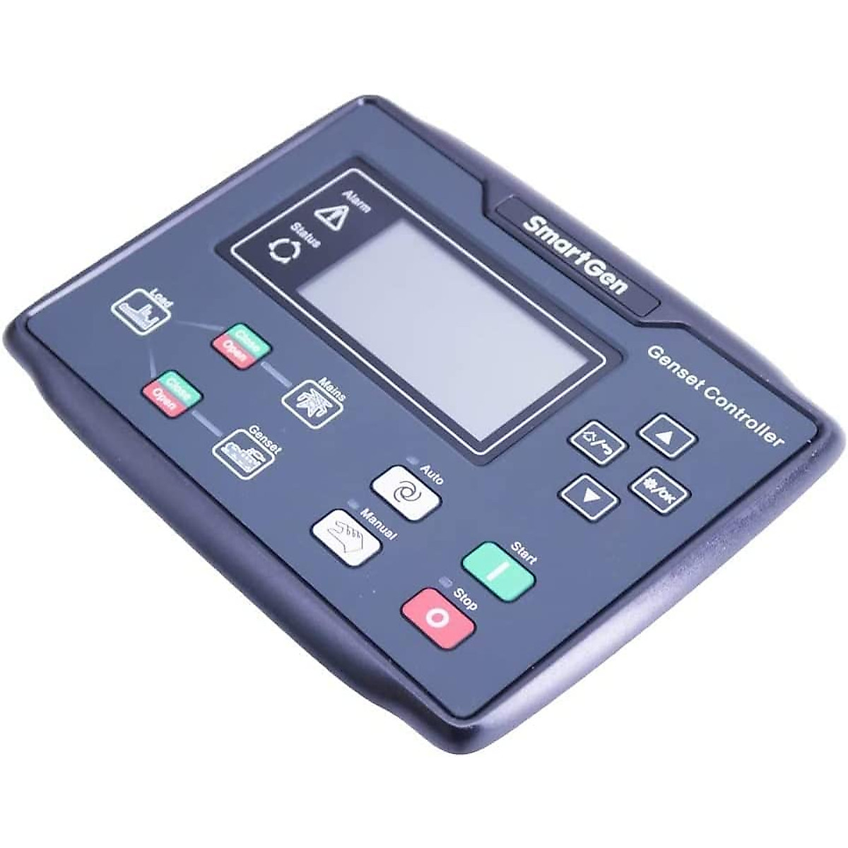 YFYIQI Engine Set Generator Controller Power Station Automation Controller with Auto Mains Failure Hard-Screen Acrylic Material for Automatic System Composed by Generator and Mains