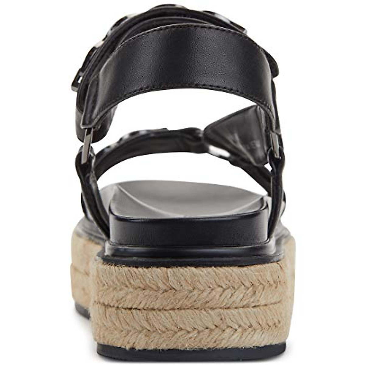 Karl Lagerfeld Paris Women's Palma Fashion Teva Sandal, Black, 9.5