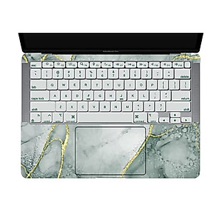 Nekoty Textured Laptop Skins compatible with MacBooks Pro 16" 14" 13" Air 13" 2019-2022 - Jade Marble