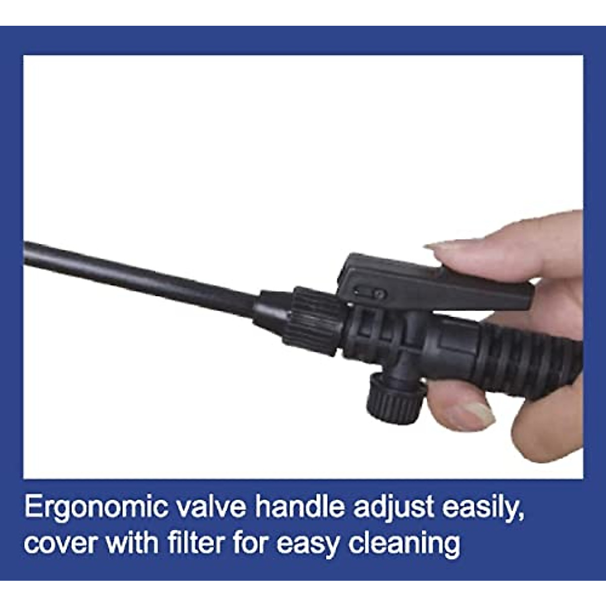 BRUFER 72022 Sprayer for Lawns and Gardens or Cleaning Decks, Siding and Concrete - 1.1 Gallon (4L) with Pressure Release Valve