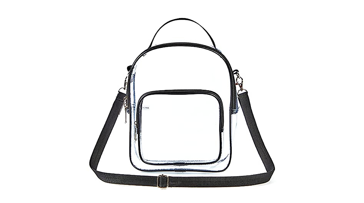 Clear Crossbody Purse Bag - Stadium Approved & Stylish