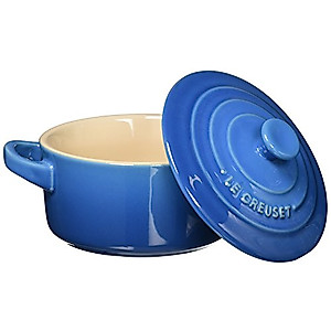 Le Creuset Stoneware Mini Round Cocotte, 8 oz., Marseille