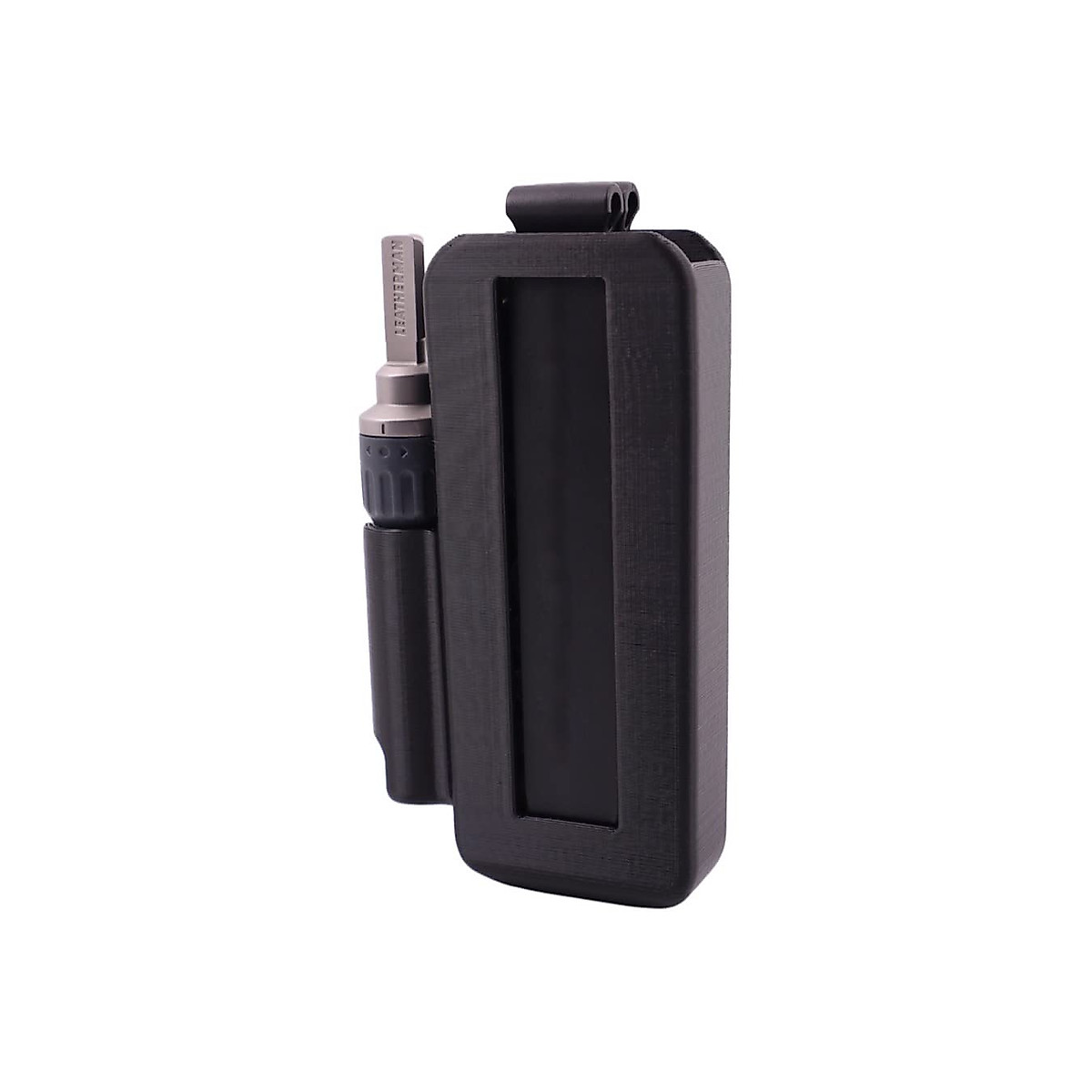 HoldMyGear Sheath compatible with Leatherman Bit Kit and Ratchet Driver Extender (Tools not Included) (1.5" belt clip)