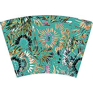 Tervis Made in USA Double Walled Kelly Ventura Insulated Tumbler Cup Keeps Drinks Cold & Hot, 24oz, Autumn Garden