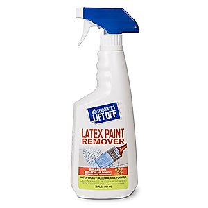Motsenbocker's Lift Off 41301 22-Ounce Latex Paint Remover Spray is Environmentally Friendly Safely Removes Latex Paint and Enamel and Works on Multiple Surfaces Water-Based and Biodegradable