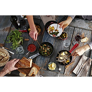 staub Skillet 40501-145 Skillet Gray 6.3 inches (16 cm) Frying Pan, Enameled Casting, Iron, Induction Compatible, Japanese Authentic Product