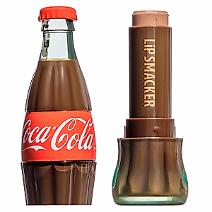 Lip Smacker Classic Coca Cola Bottle Lip Balm Coke Flavored, Lip Care to Moisturize Dry Lips