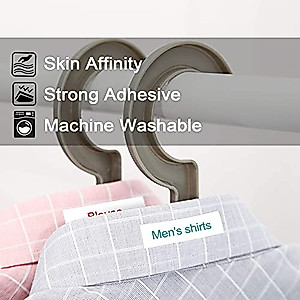 Fimax Compatible Fabric Iron-on Clothing Label Replacement for Brother P Touch Fabric Tape TZe-FA3 TZeFA3 Tape 12mm 0.47'' for PT-D210 PT-D400 PT-H100 PT-D200 PT-D600 Labelmakers (Blue on White,4PK)