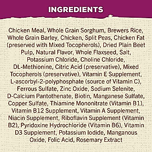 Nutro MAX Adult Recipe Dry Dog Food with Farm Raised Chicken, 12 LB Bag