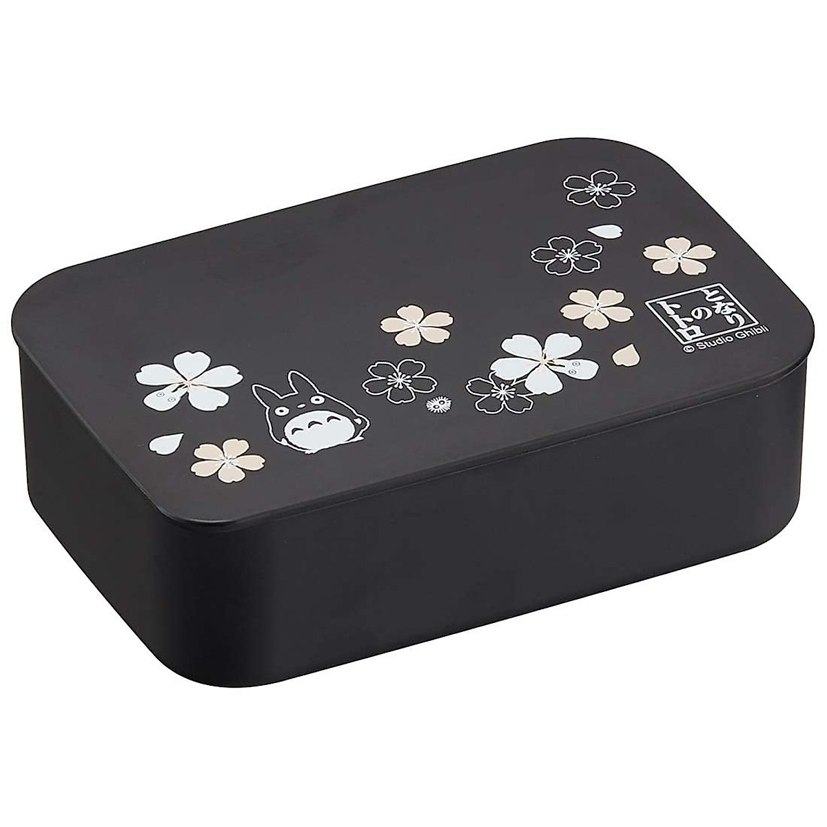 Skater NLP5-A Painted 1-Tier Bento Box, 16.9 fl oz (500 ml), Includes Inner and Belt, My Neighbor Totoro, Ghibli Made in Japan