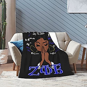 Sorority Gifts for Women,Lightweight Throw Blanket Sorority Paraphernalia Gifts Blanket Bedroom Living Room Sofa Warm Blanket 50"x40"